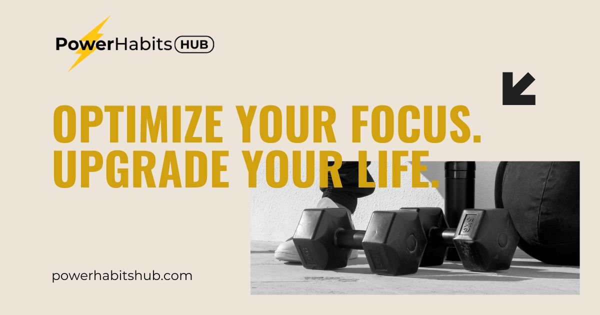 Power Habits Hub – Daily Systems for Clarity, Focus & Masculine Performance